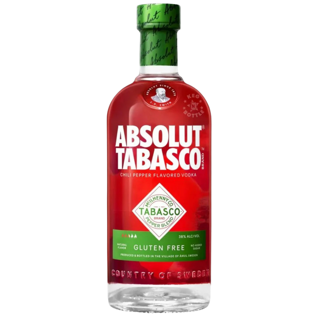 Absolut Tabasco Chili Pepper Flavored Vodka 750ml – Liquor On Broadway
