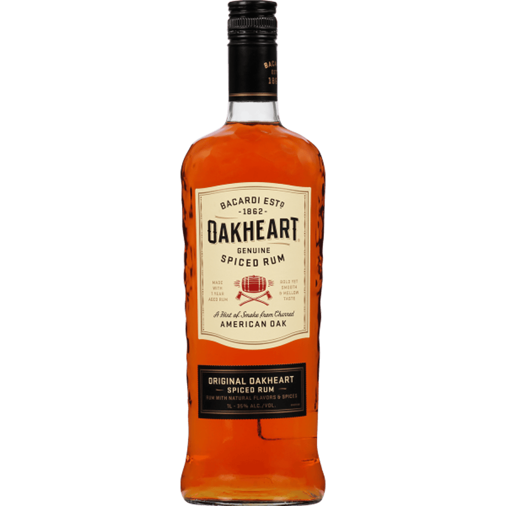 Bacardi Oakheart Spiced Rum 70 Proof 750ml | Liquor On Broadway