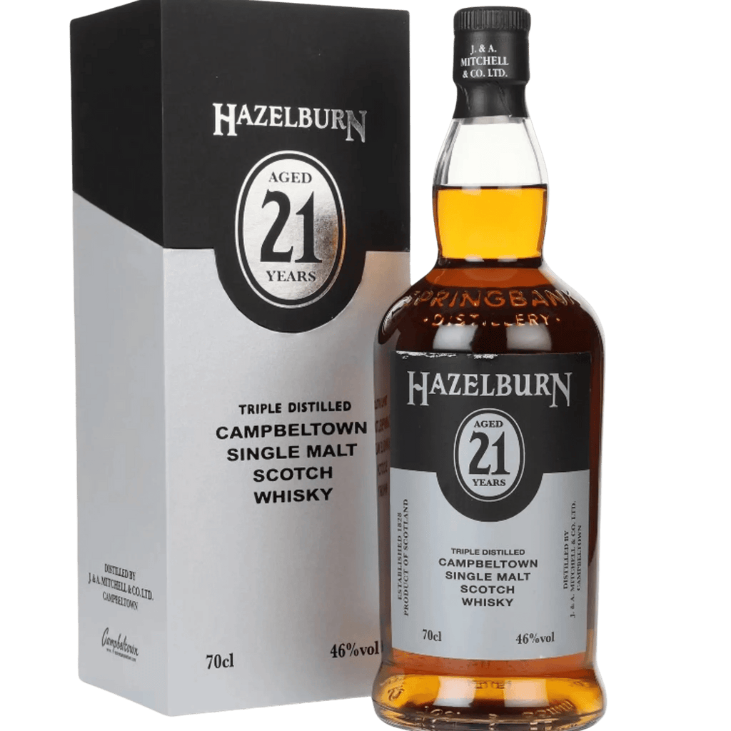 Hazelburn 21 Year Triple Distilled Campbeltown Single Malt Scotch ...