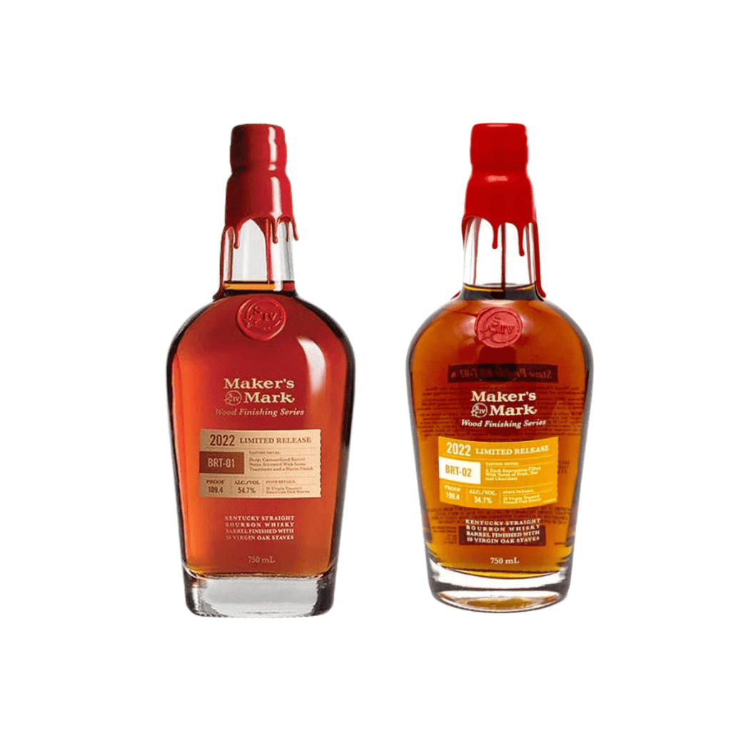 Maker's Mark Wood Finishing Series 2022 Release BRT-01 & BRT-02 ...