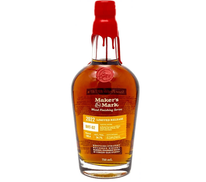 Maker’s Mark Wood Finishing Series BRT 02 2022 Limited Release Bourbon ...
